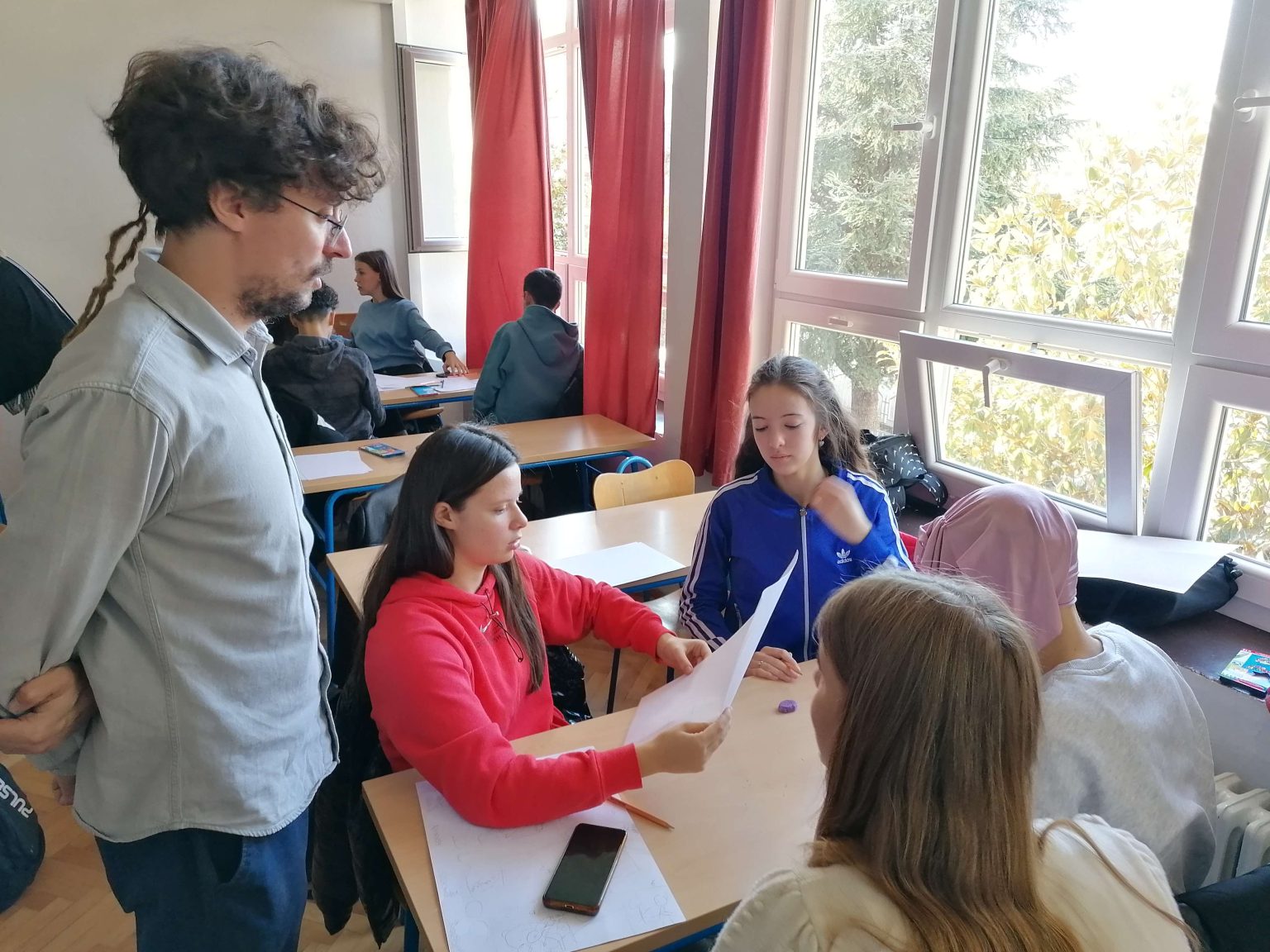 U Omišu održana radionica izrade stripa - Gradska knjiznica Marka Marulića