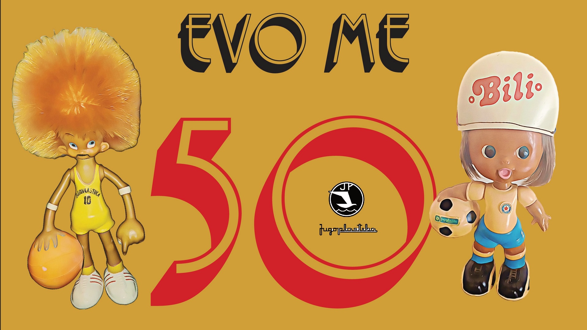 Noć muzeja '24. Izložba „Evo me - 50 godina maskote splitskog sporta ...