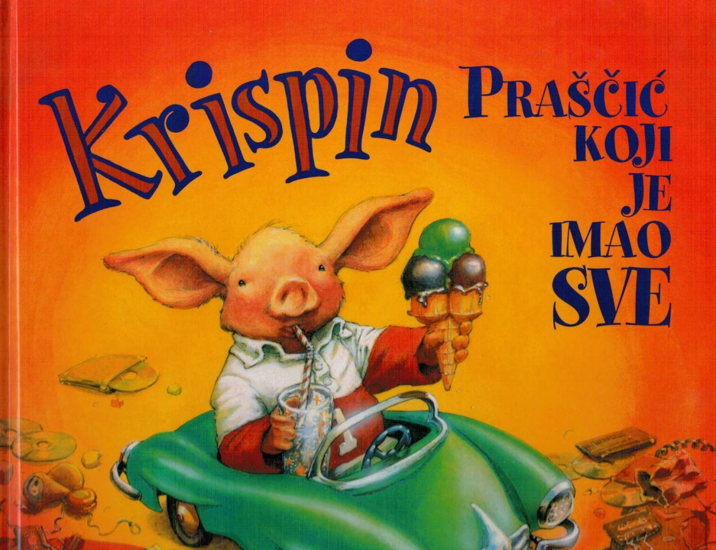 Božićna čarobna čitaonica: Krispin - praščić koji je imao sve - Gradska ...