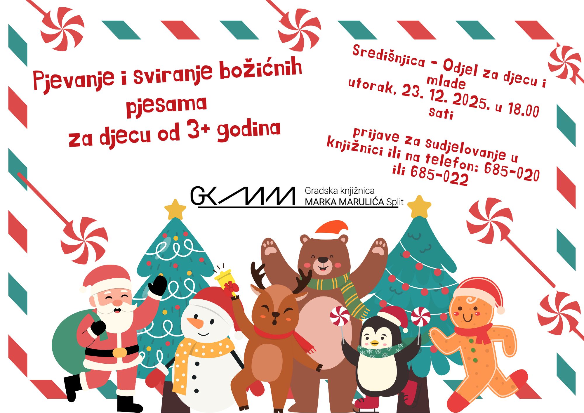 Pjevanje i sviranje božićnih pjesama uz izradu figura Snješka Bijelića ...